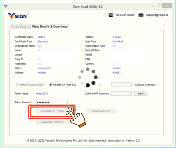 HOW TO RE-DOWNLOAD/GET FULL VALIDITY OF VSIGN DSC? Here is the complete ...